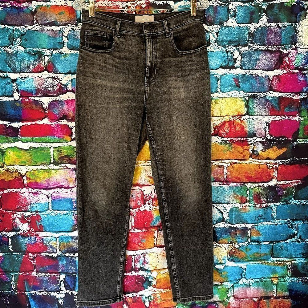 Everlane High Waist Straight Denim Jeans Size 28 Ankl… - Gem